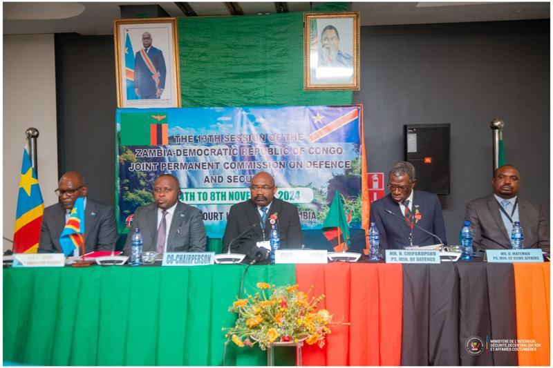 Détente fragile: RDC et Zambie renforcent leur coopération sécuritaire Détente fragile: RDC et Zambie renforcent leur coopération sécuritaire